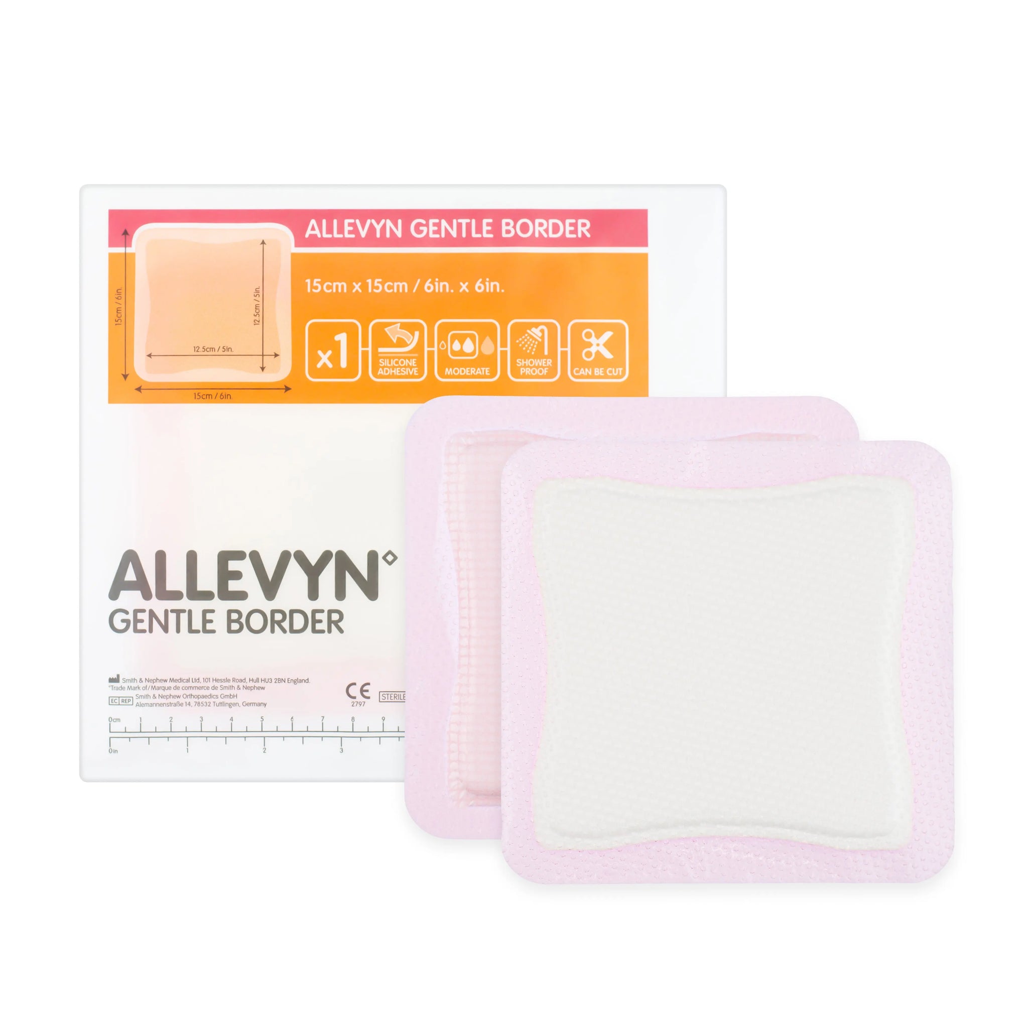 Allevyn Gentle Adhesive Border Dressing (Multiple Sizes) | Vyne