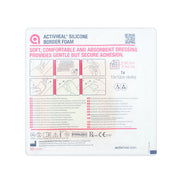 ActivHeal Silicone Foam Border Dressing Bacterial Barrier | Vyne