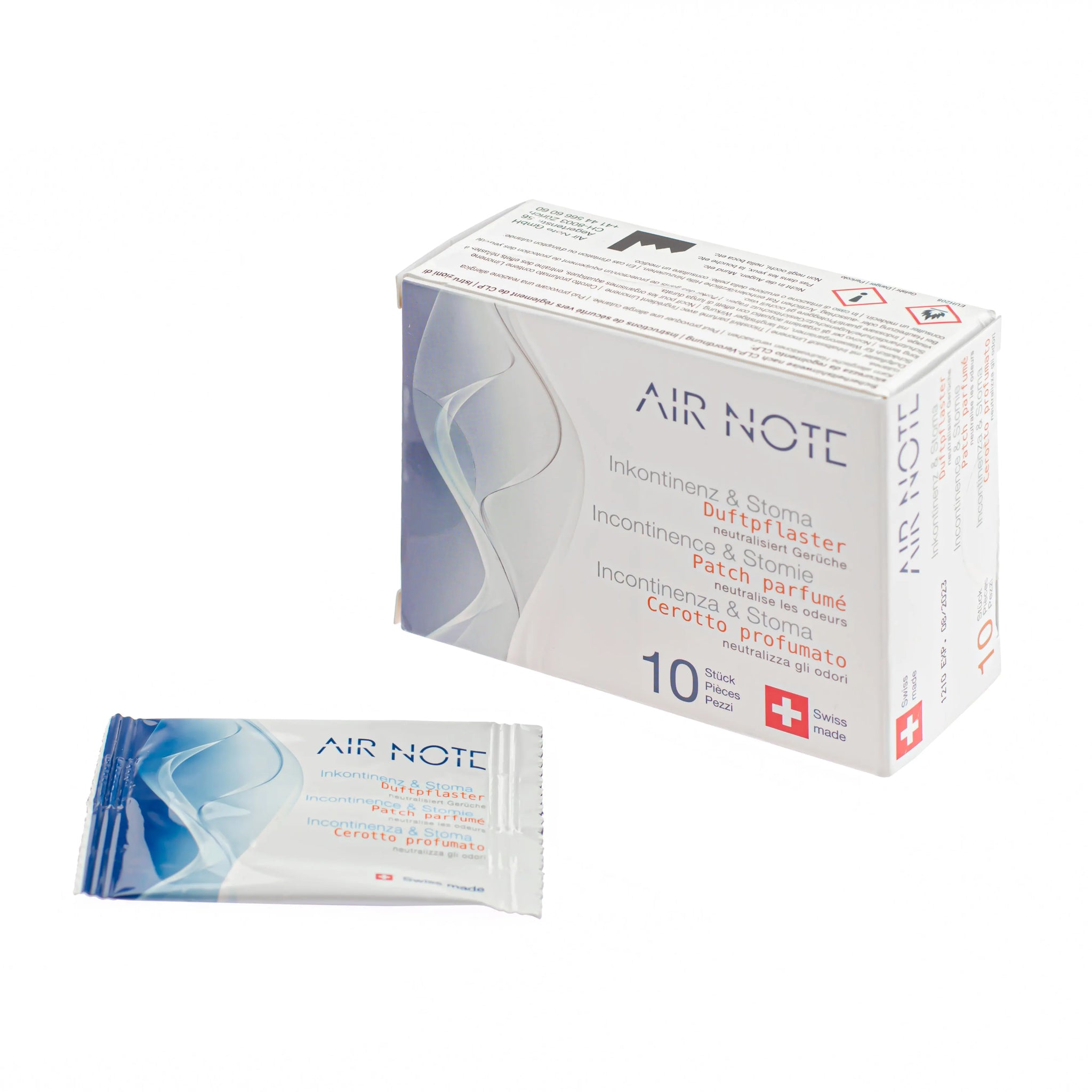 Air Note Odour Neutraliser Scent Patch (x10) | Stoma Support | Vyne