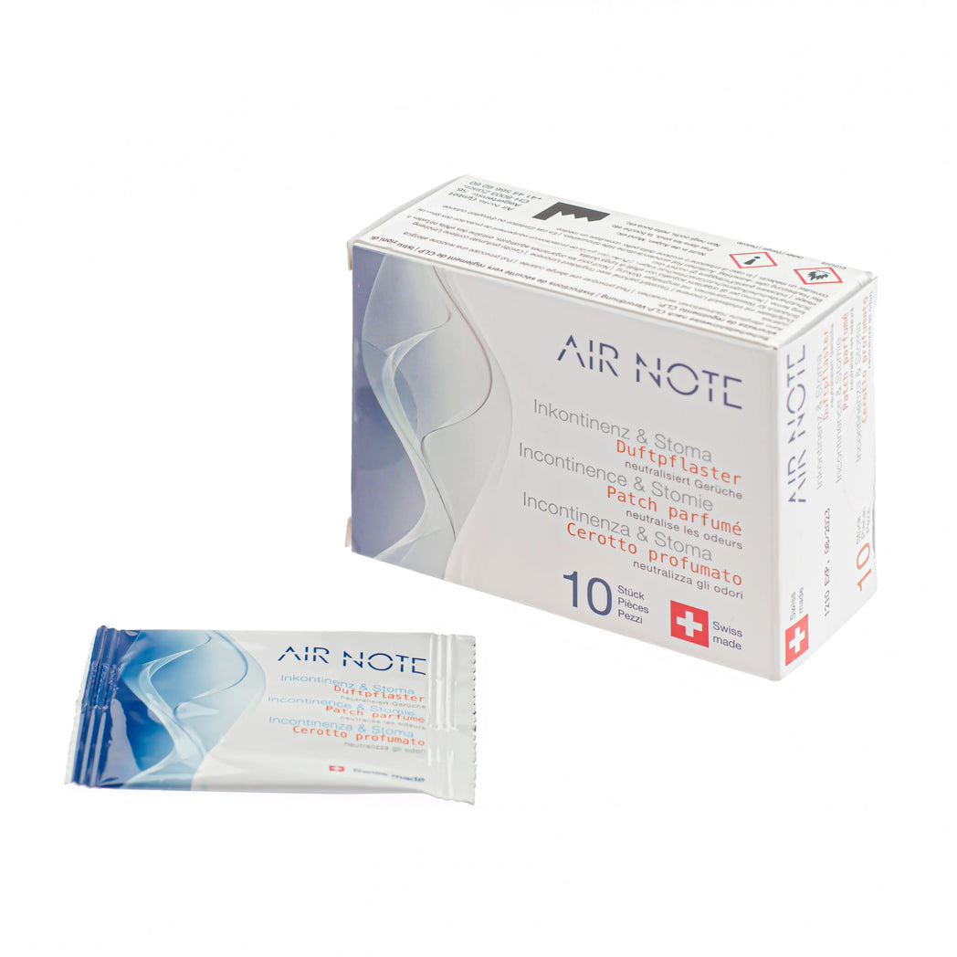 Air Note Odour Neutraliser Scent Patch (x10) | Stoma Support | Vyne
