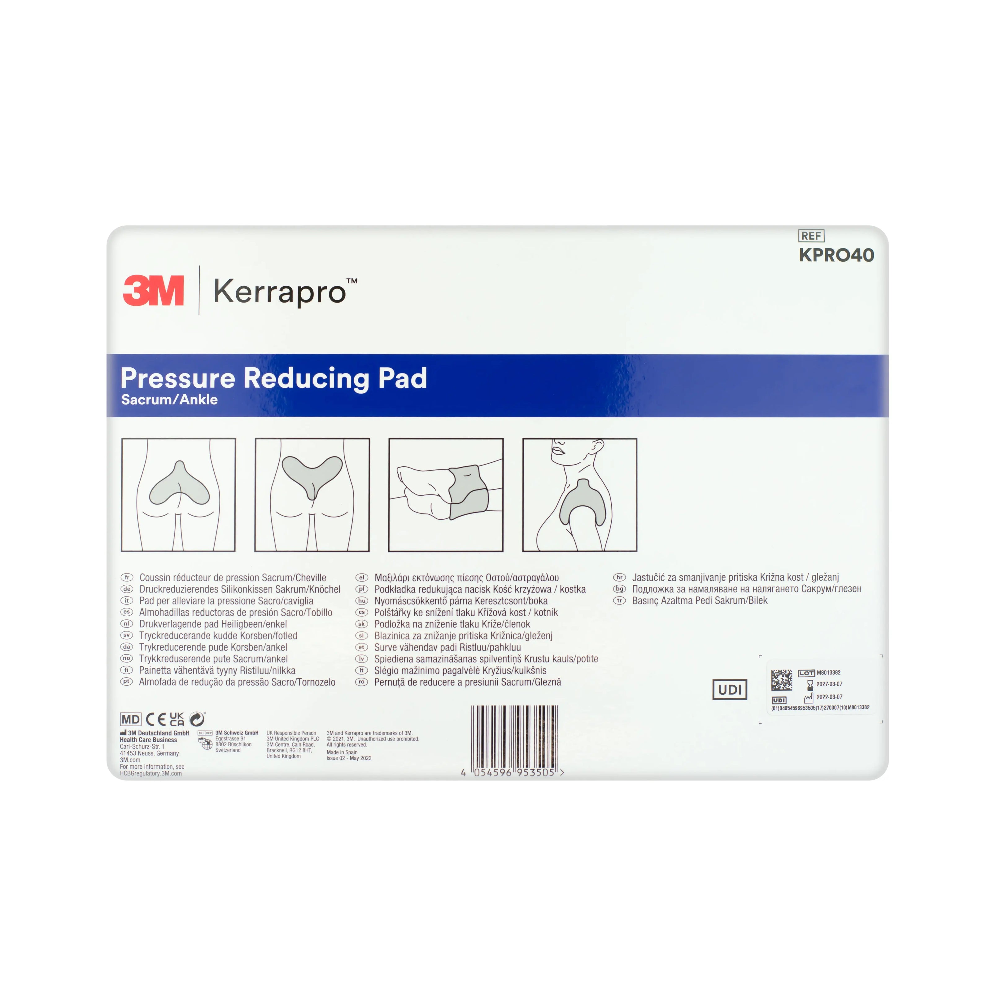 3M Kerrapro Pressure Reducing Pad (Sacrum/Ankle) (x1) | Vyne