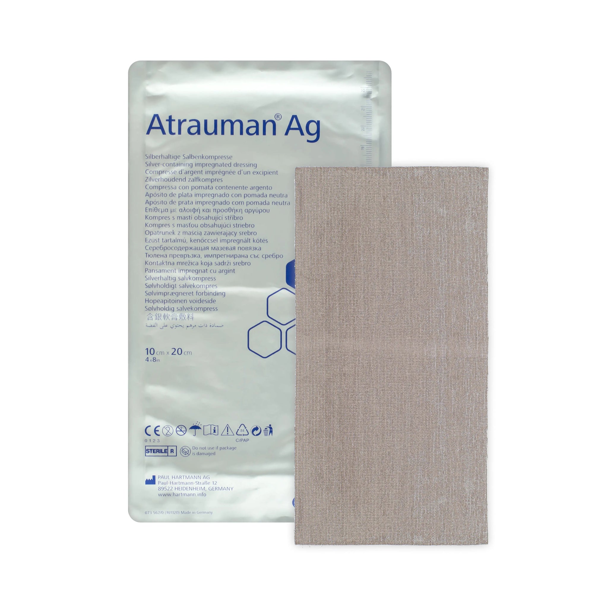 Atrauman Ag Impregnated Atraumatic Gauze Dressing (Sterile) | Vyne