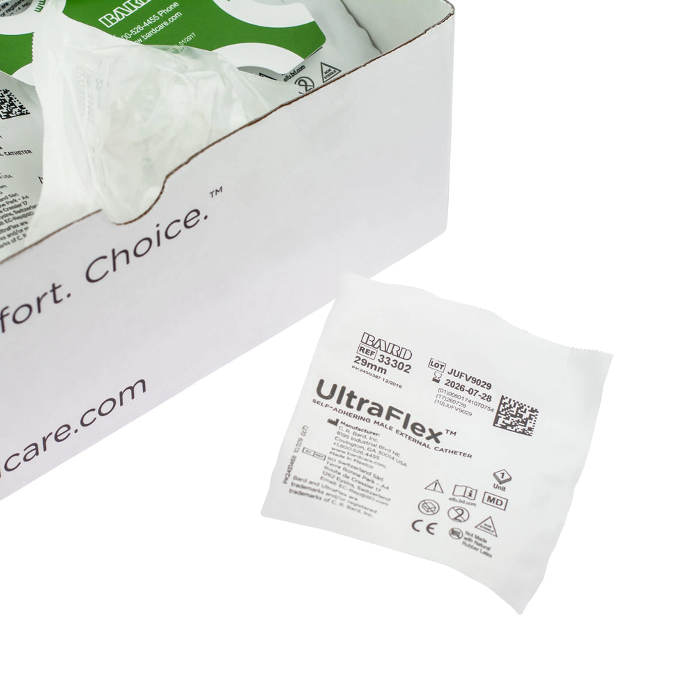 Rochester Ultraflex Sheaths - Self-Adhesive External Catheter | Vyne