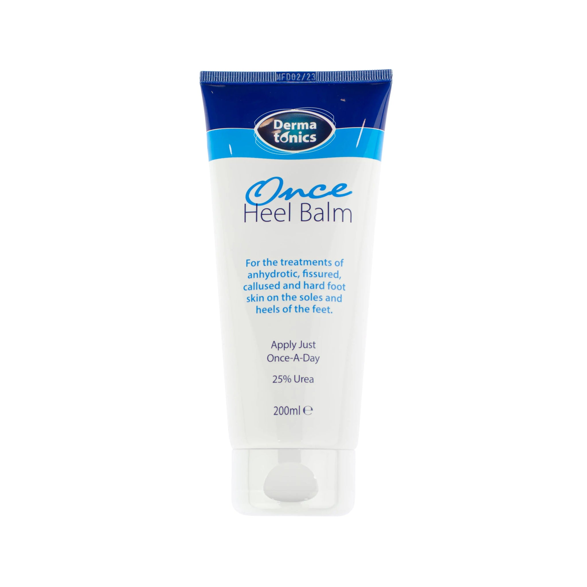 DermaTonics Once Heel Balm - Hard Foot Skin Treatment (200ml) | Vyne