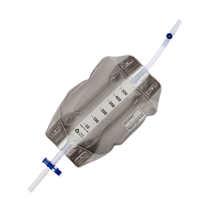 Catheter Leg Bags - Flocked, Sterile, Long Tubes, 350-750ml | Vyne