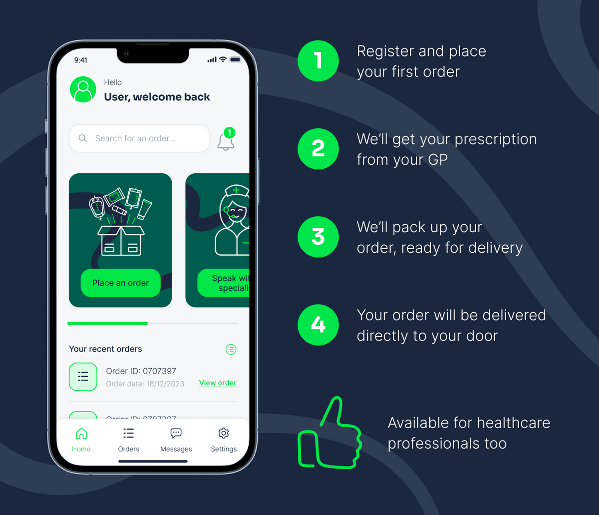 Vyne | Prescriptions, Shop, Medical Devices & Support