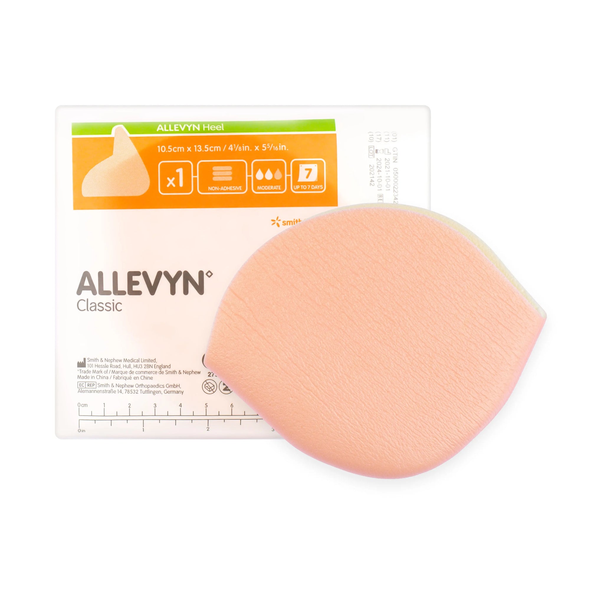 Allevyn Non-Adhesive Dressing Pads (10.5cm x 13.5cm) (x1 or 5) | Vyne