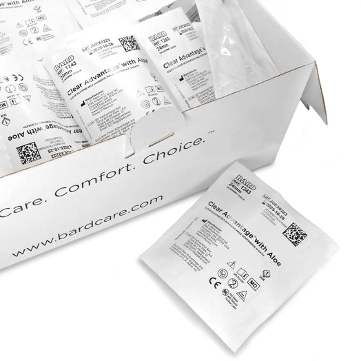 Clear Advantage Aloe Sheath | External Urinary Condom Catheter | Vyne
