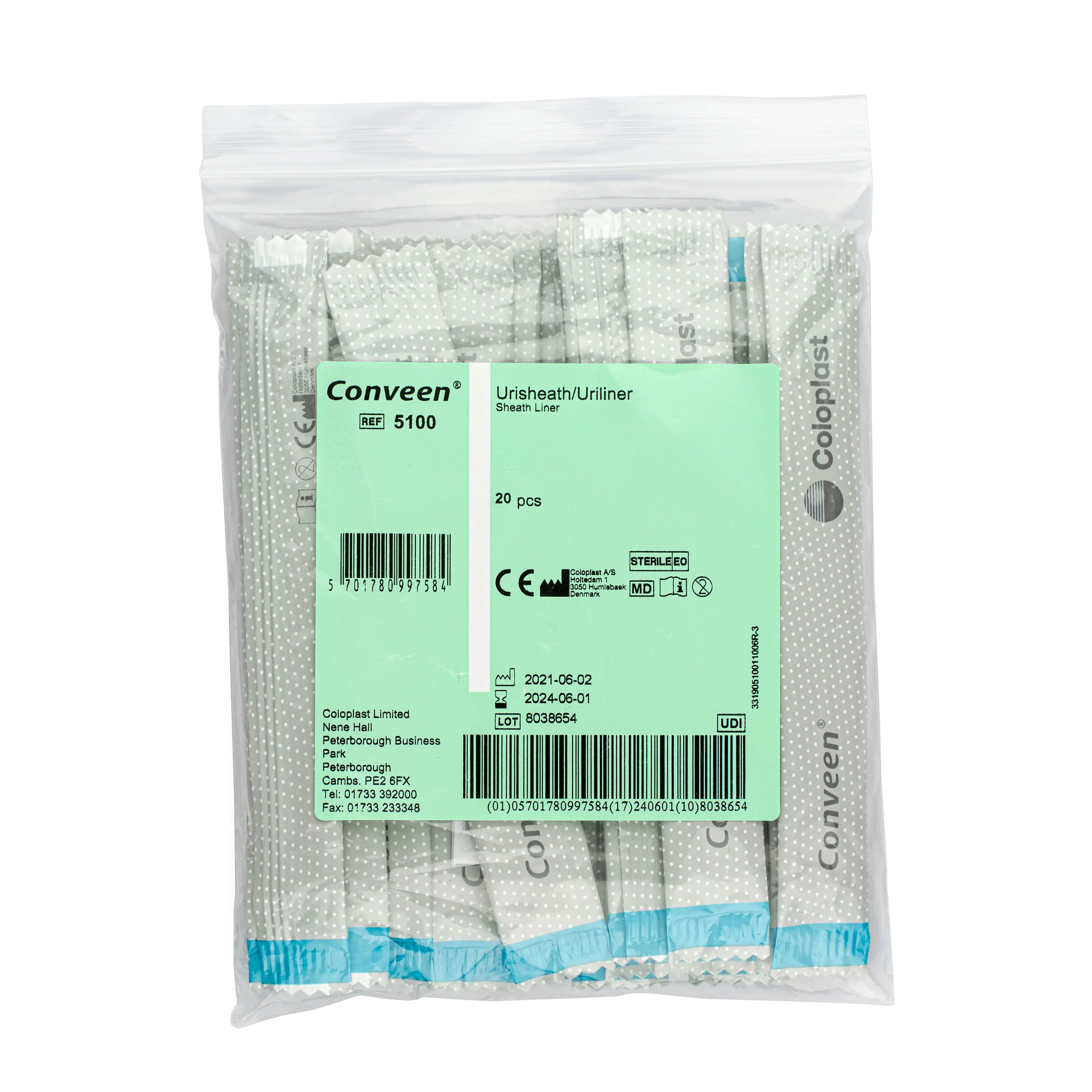 Conveen Sheath Liners Urisheath/Uriliner | Order Sheath Tape | Vyne