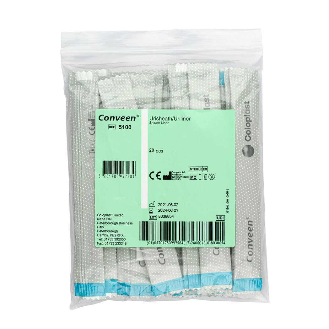 Conveen Sheath Liners Urisheath/Uriliner | Order Sheath Tape | Vyne