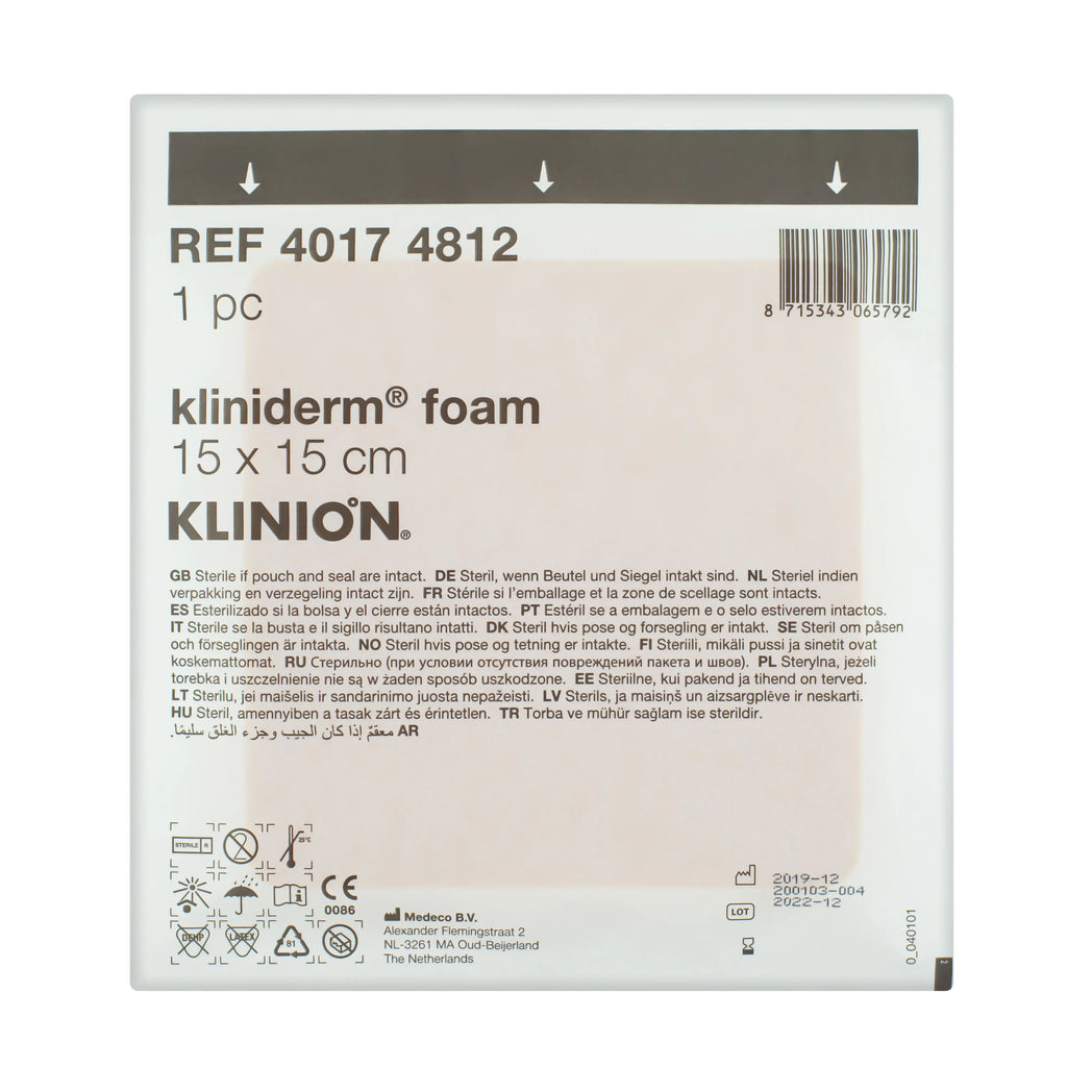 Kliniderm Foam Dressing - Hightly Absorbent Non-Adhesive Pad | Vyne
