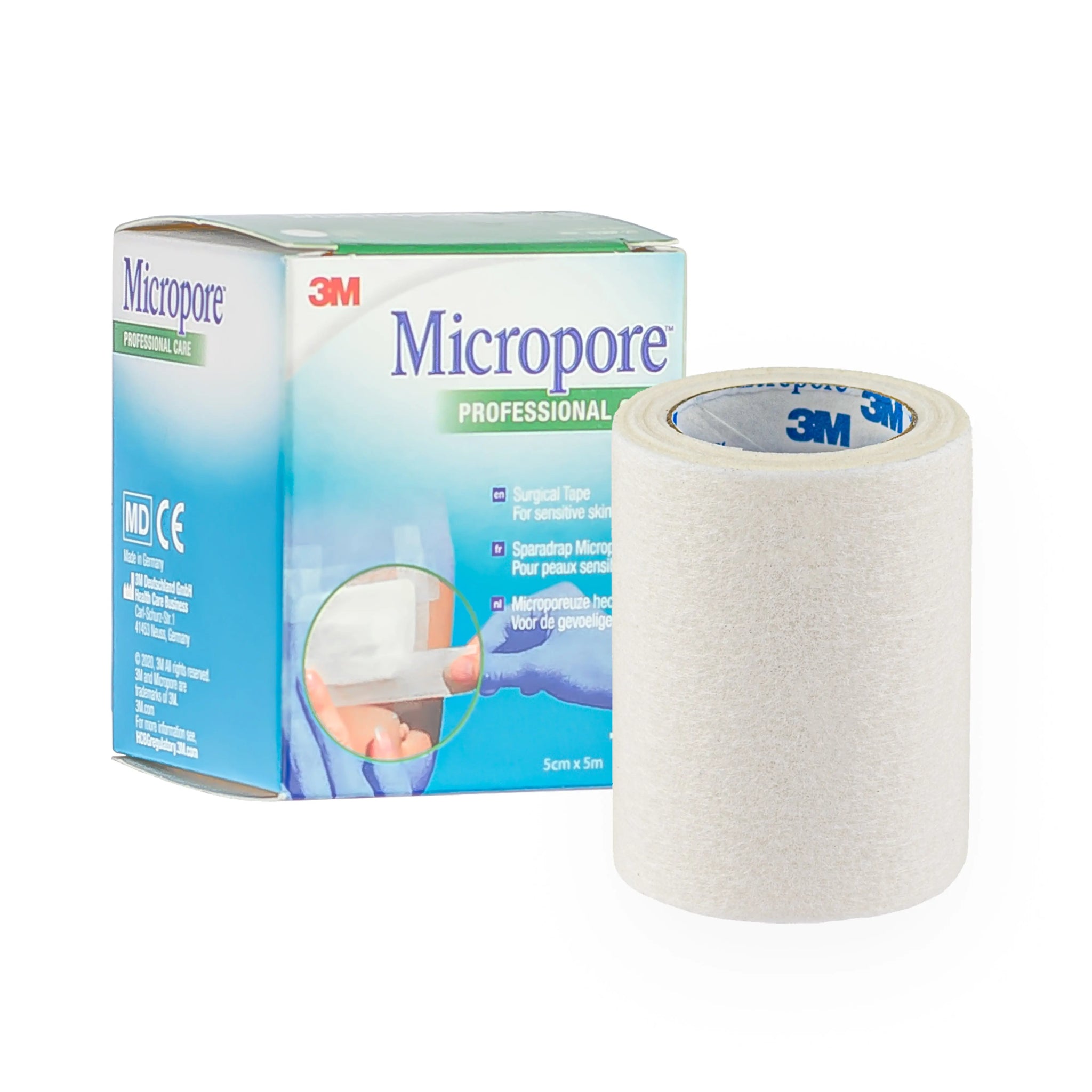 Micropore 3M Surgical Tape (5m x 5cm) (x1) | Vyne