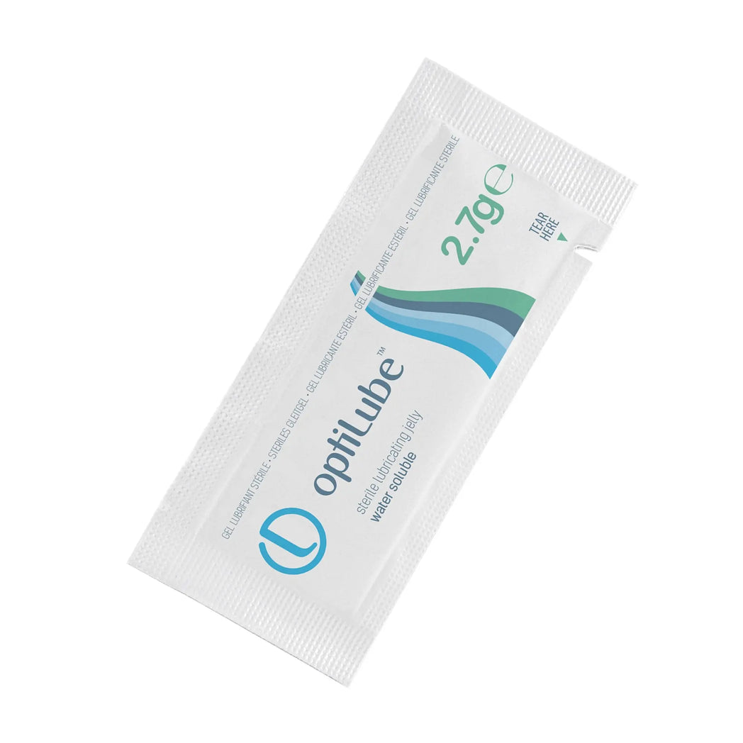 OptiLube Sterile Lubricant Gel Sachets (2.7g) | Lubrication | Vyne