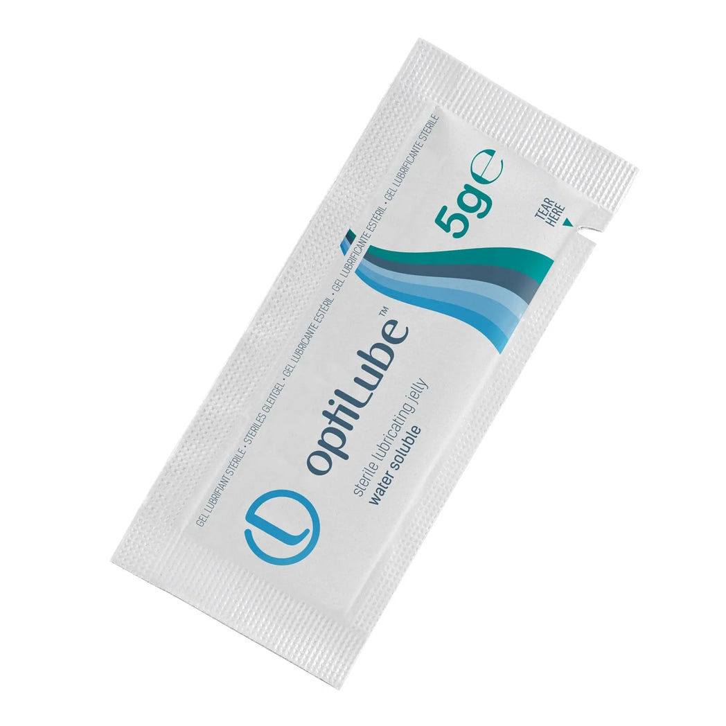 OptiLube Sterile Lubricant Gel Sachets (5g) | Lubrication | Vyne