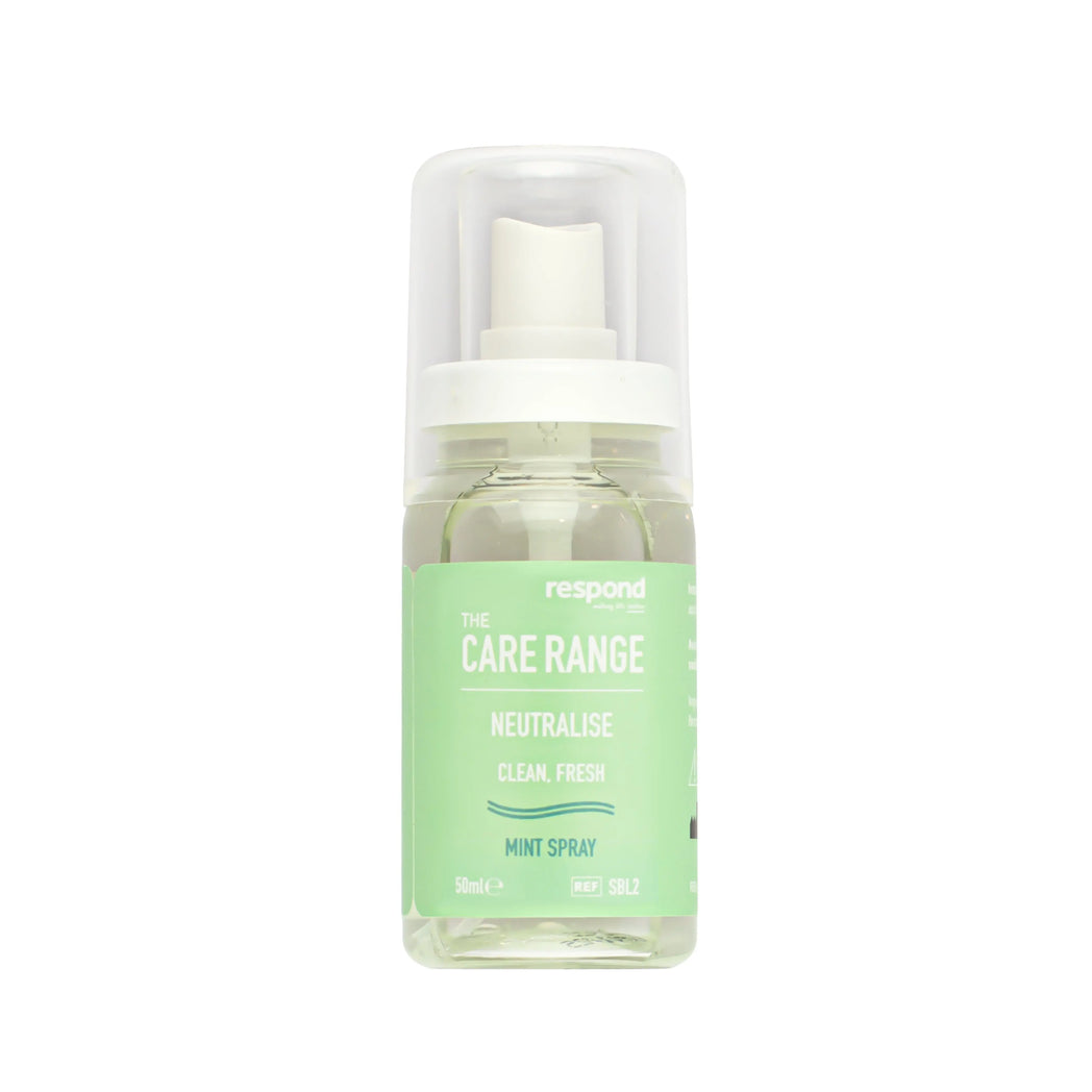 Respond Care Range Nutraliser 50ml Mint Odour Control Vyne