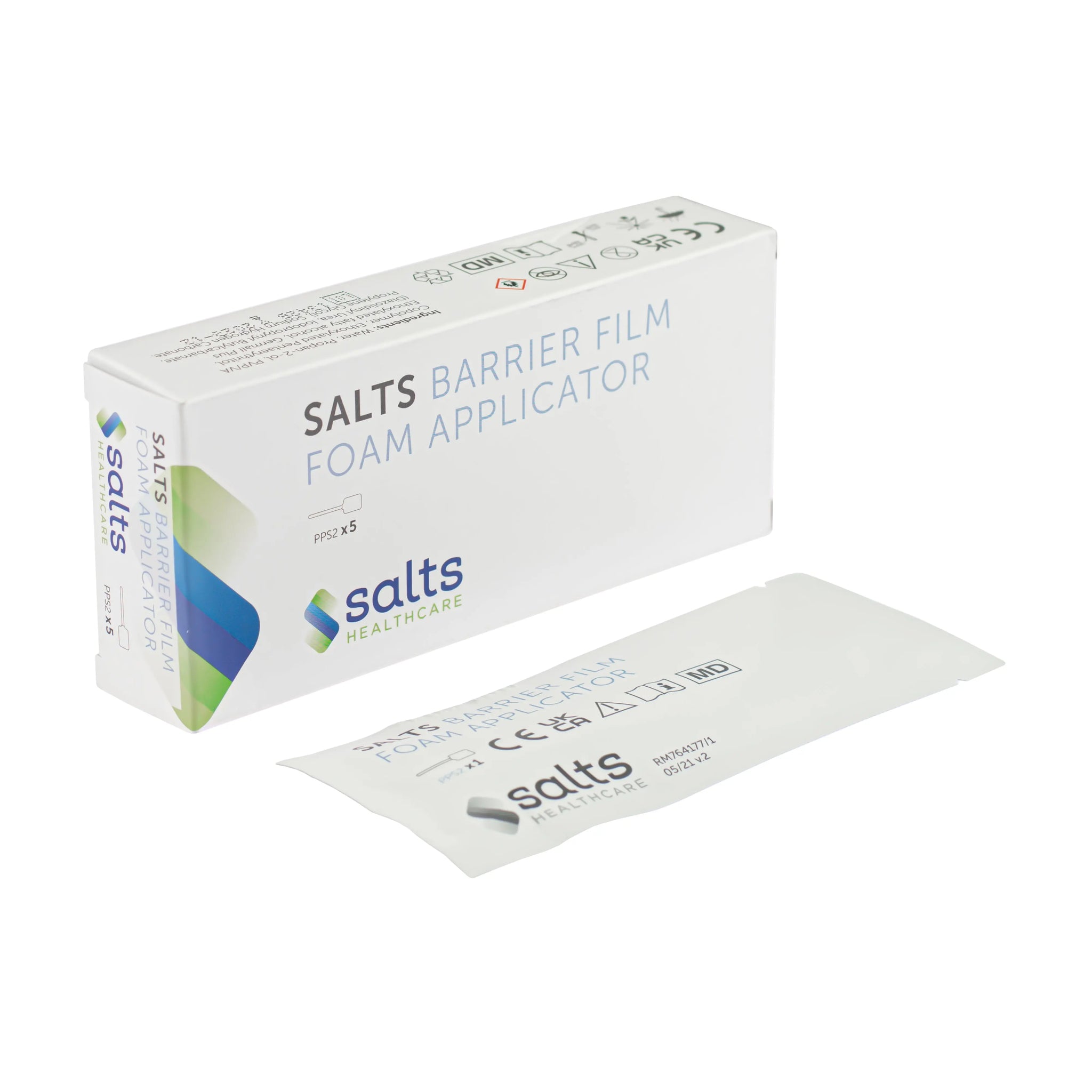 Salts Barrier Film Foam Applicator (1ml) (x5) | Stoma Barrier | Vyne