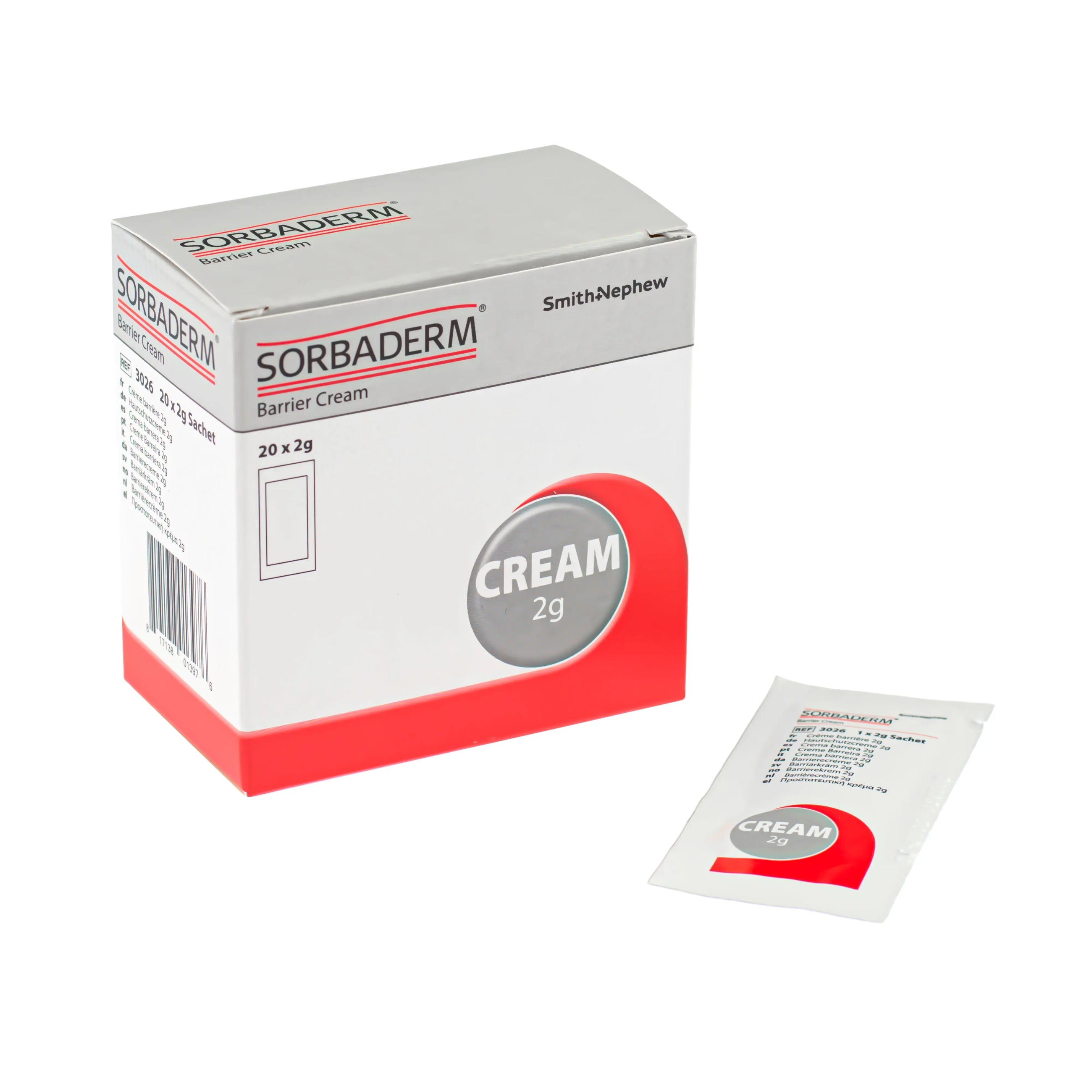 Sorbaderm Barrier Cream Sachets (2g) (x20) | Stoma Barrier | Vyne